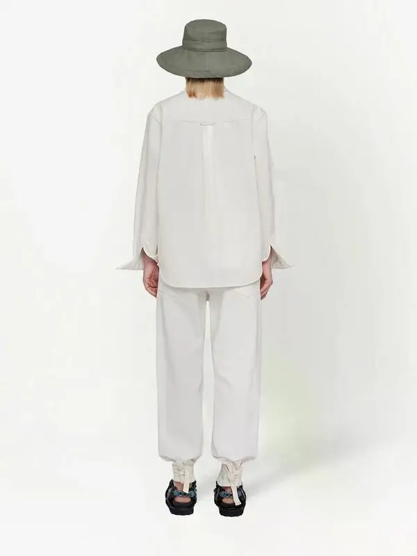 JIL SANDER Classic Collar Cotton Shirt