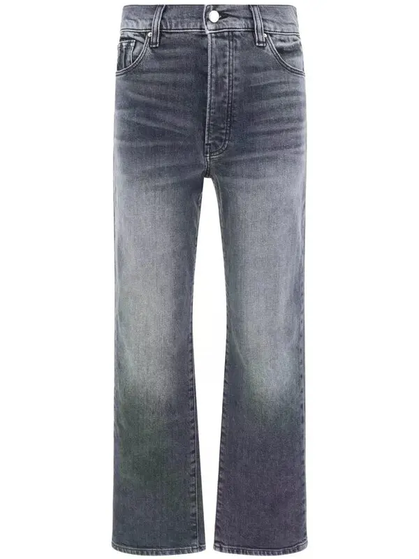 Amiri Straight-leg Washed Denim Jeans