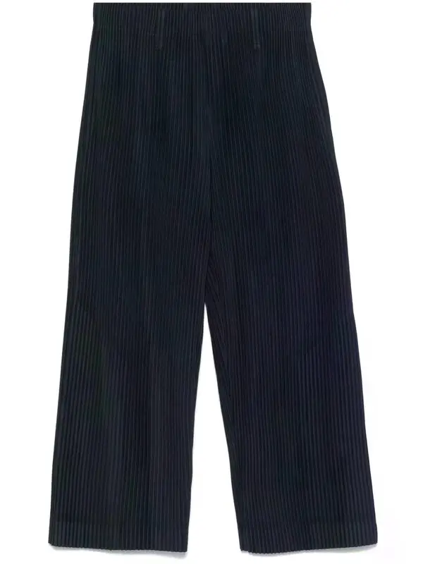 Issey Miyake Tailored Pleats Trousers - Blue