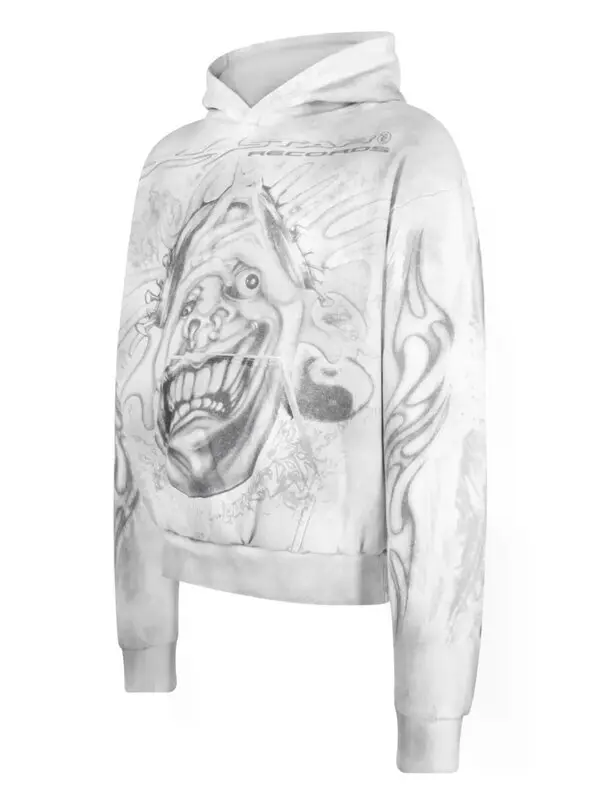 HELLSTAR Records Graphic Hoodie
