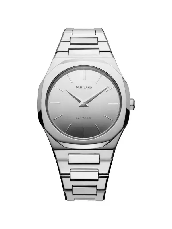 D1 MILANO Ultra Thin Mirror 38mm Watch - Silver