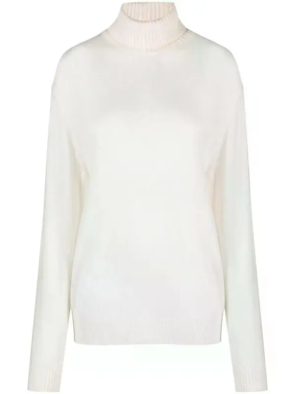 JIL SANDER Roll Neck Wool Jumper