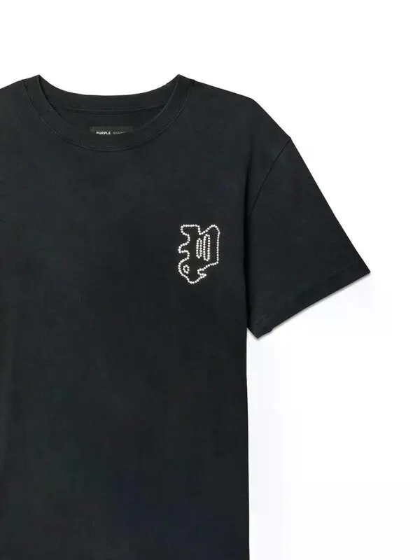 PURPLE BRAND Gothic Crystals Tee