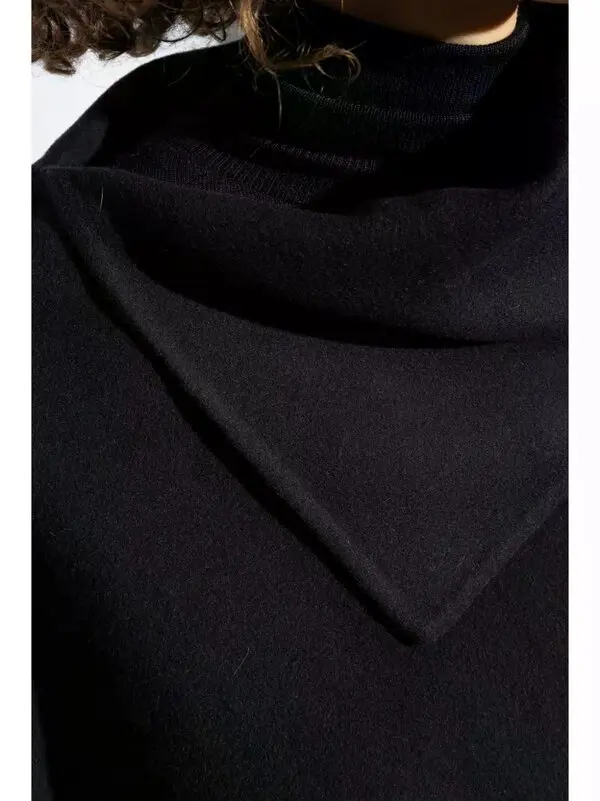 Fabiana Filippi Asymmetric Wool-cashmere Blend Jacket