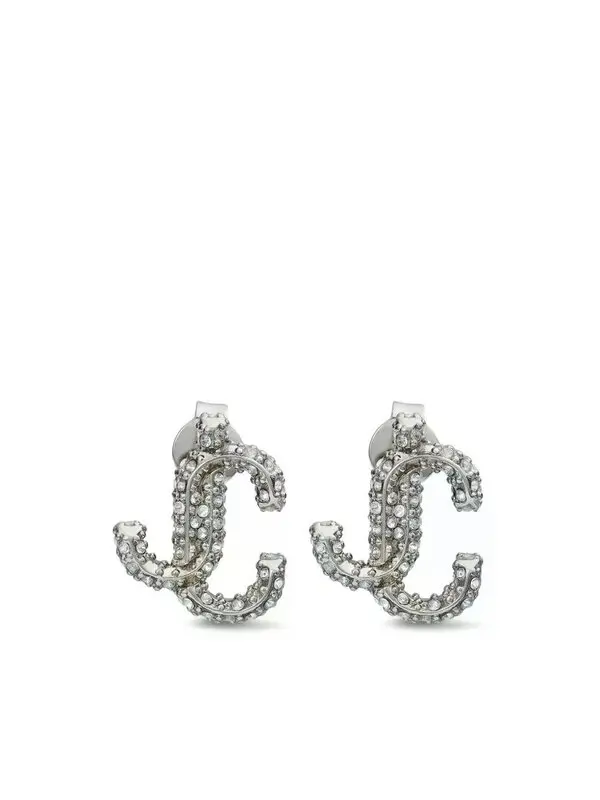 JIMMY CHOO Jc Crystal-embellished Stud Earrings