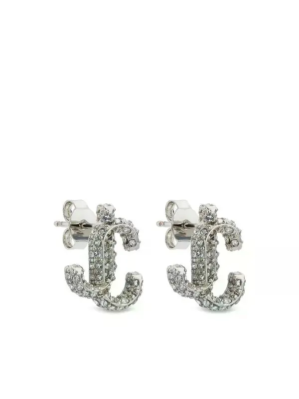 JIMMY CHOO Jc Crystal-embellished Stud Earrings