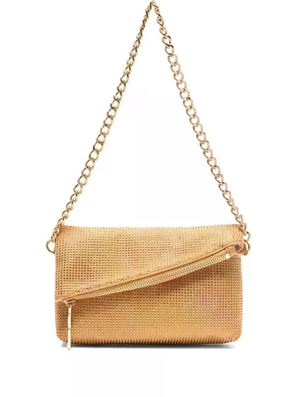 Liu Jo Rhinestone-embellished Shoulder Bag - Brown