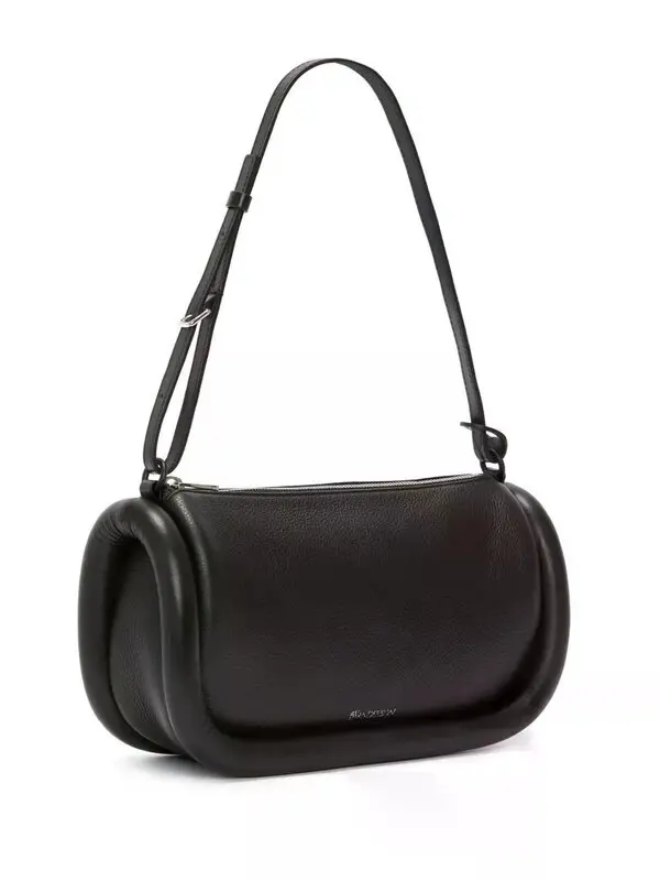 JW Anderson Bumper-15 Leather Crossbody Bag - Black