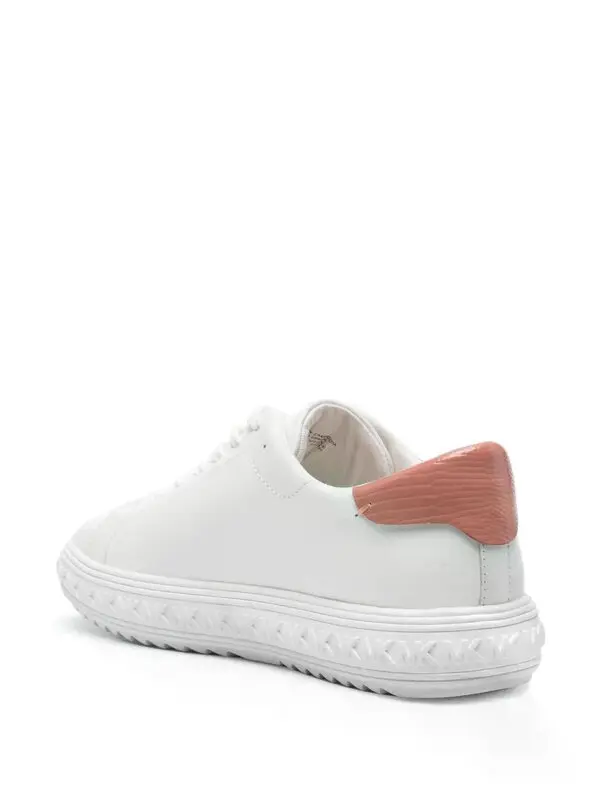 Michael Kors Logo-embossed Leather Sneakers