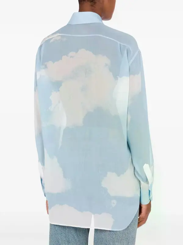 Moschino In The Cloud' Silk Shirt