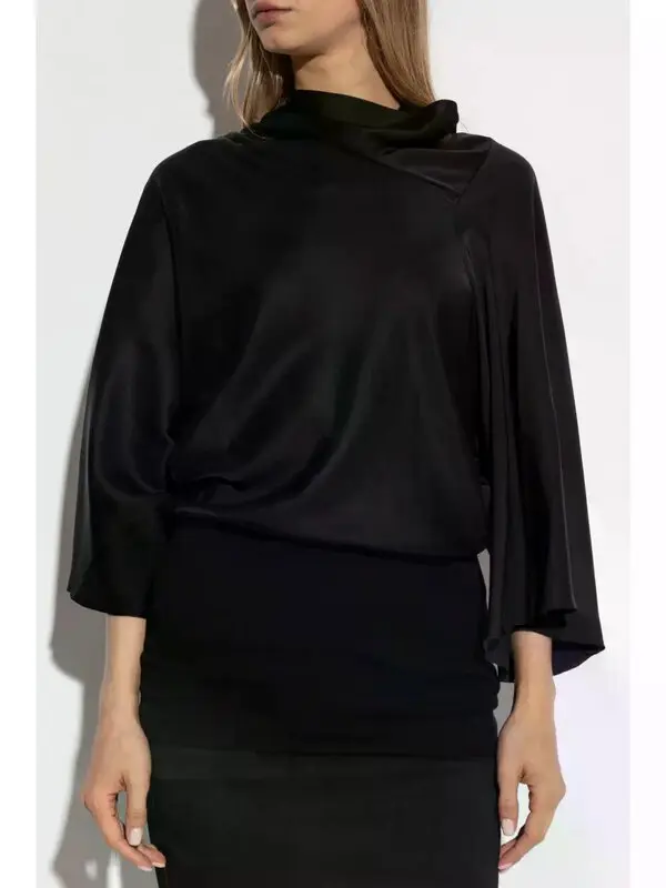 Rick Owens Cylinder Draped Sleeve Top