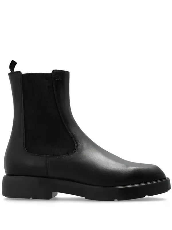 Emporio Armani Leather Chelsea Boots