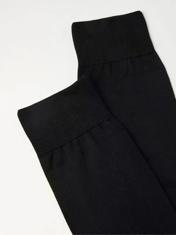 Brunello Cucinelli Calf-length Socks - Black