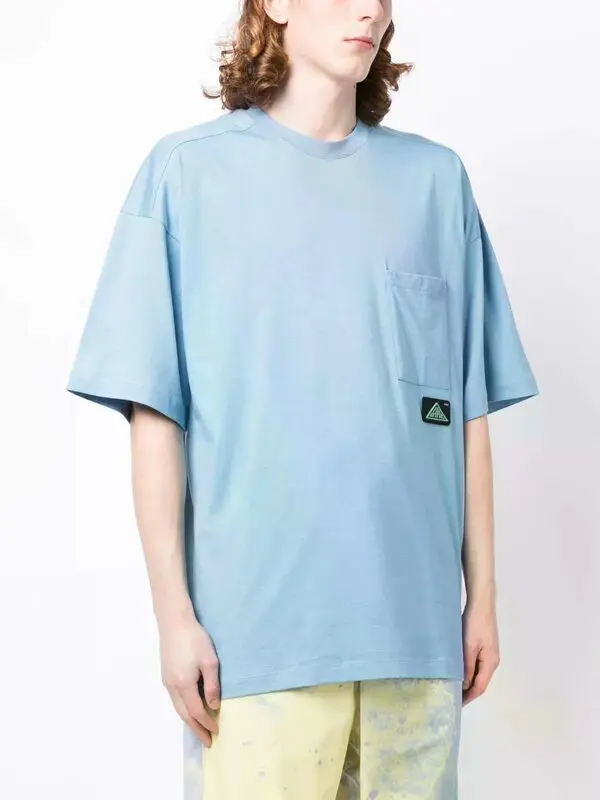 OAMC Logo-patch Organic-cotton T-shirt
