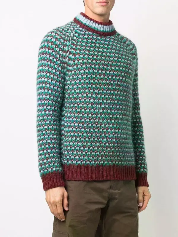 Marni Patterned-knit Jumper