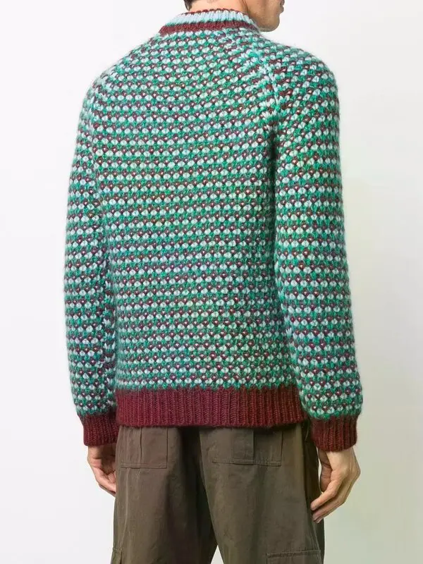 Marni Patterned-knit Jumper