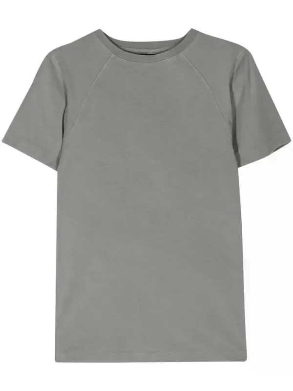 ENTIRE STUDIOS Crew-neck Cropped T-shirt - Grey