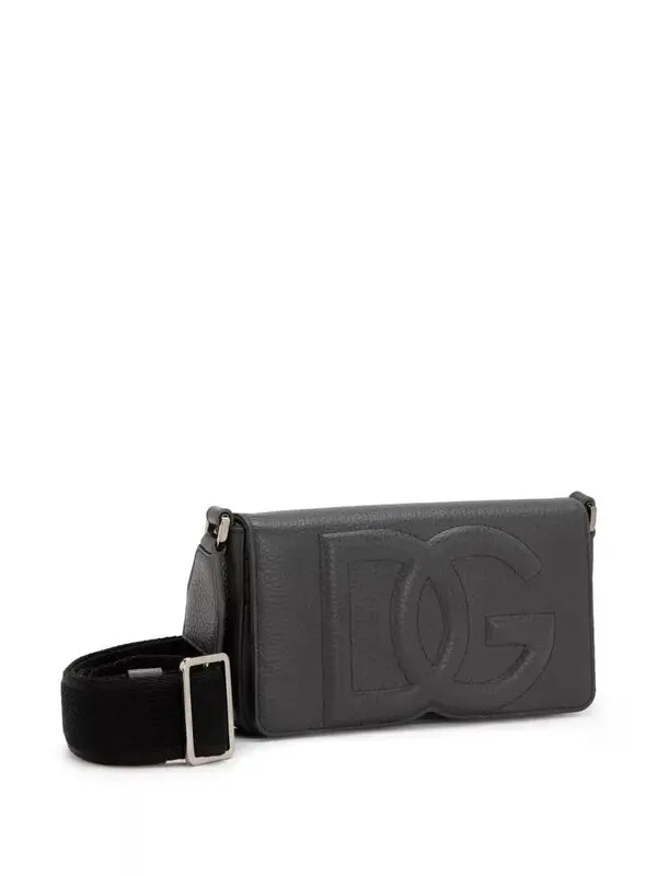 Dolce & Gabbana Logo-embossed Mini Bag - Grey