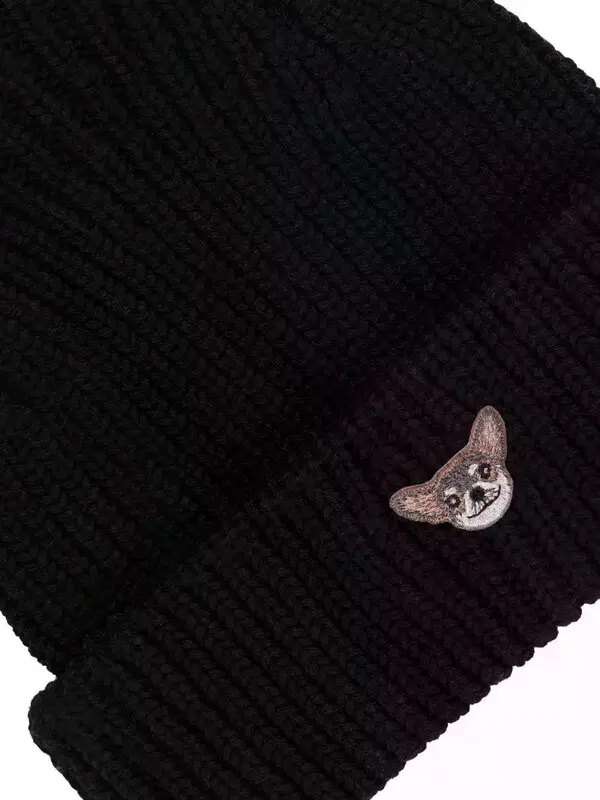 PELO FOUNDATION Dog Appliqué Beanie