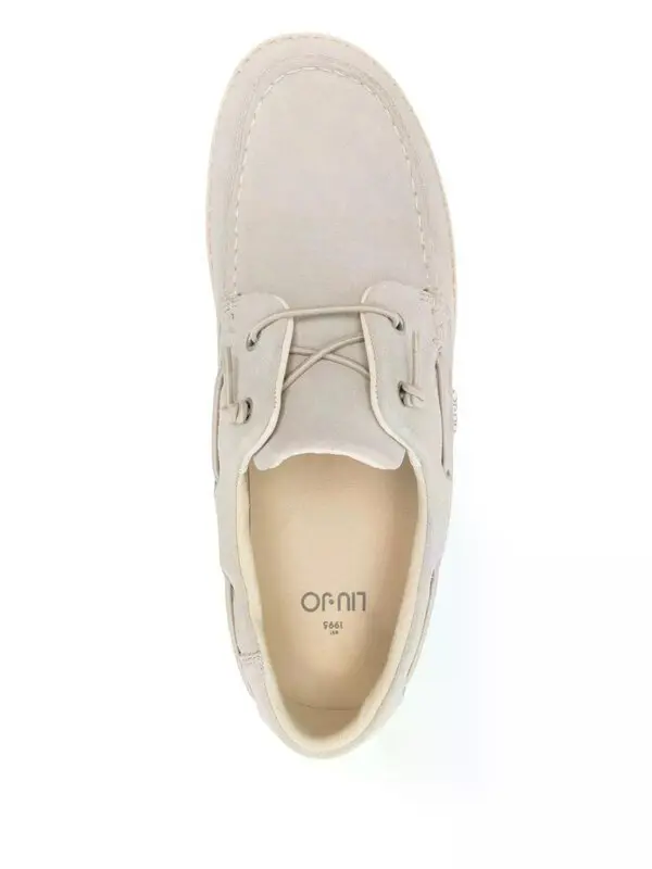 Liu Jo Suede Boat Shoes - Neutrals