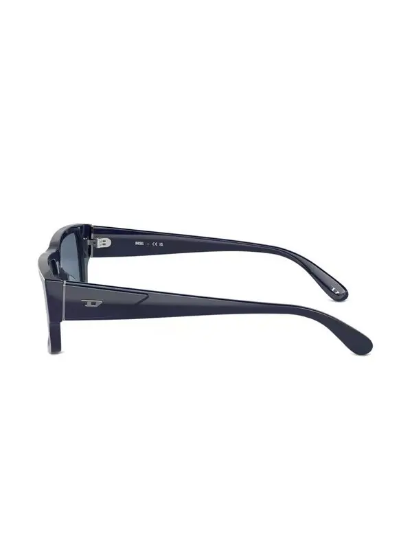 DIESEL® Rectangle-frame Sunglasses - Blue