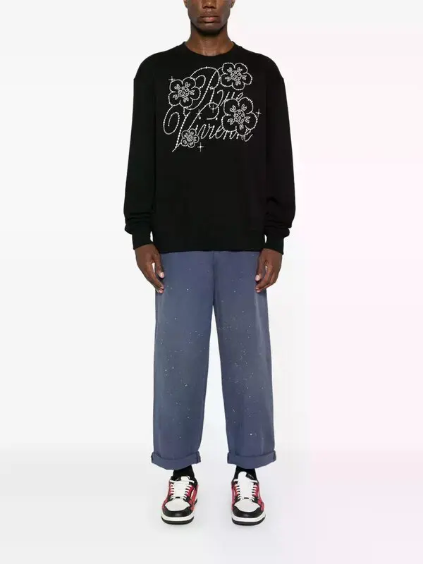Kenzo Embroidered Cotton Sweatshirt