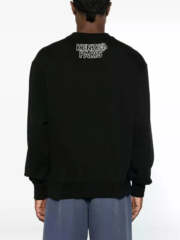 Kenzo Embroidered Cotton Sweatshirt