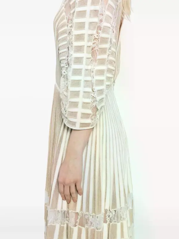 Elie Saab Knit Midi Dress