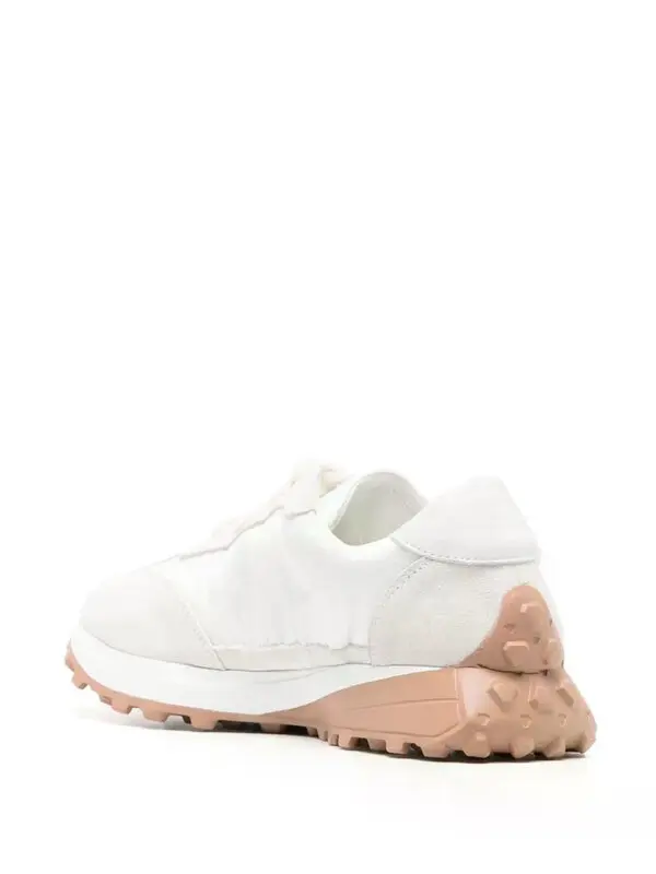 MADISON MAISON Star Suede Trimmed Sneakers