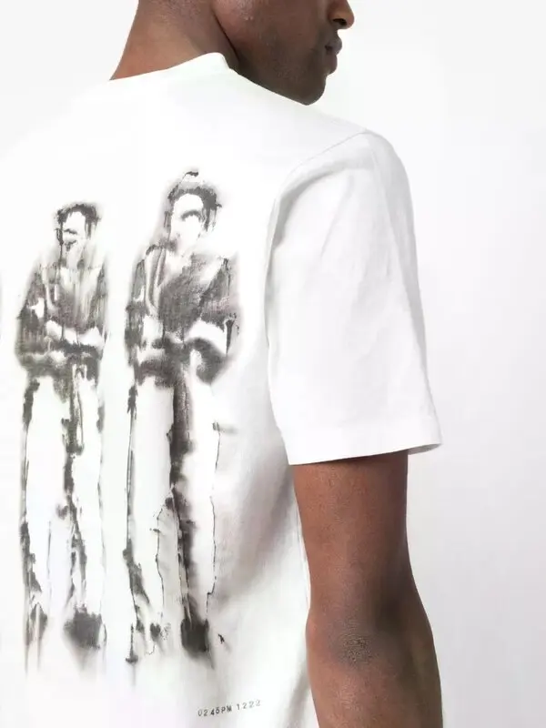 C.P. COMPANY Illustration-print Cotton T-shirt