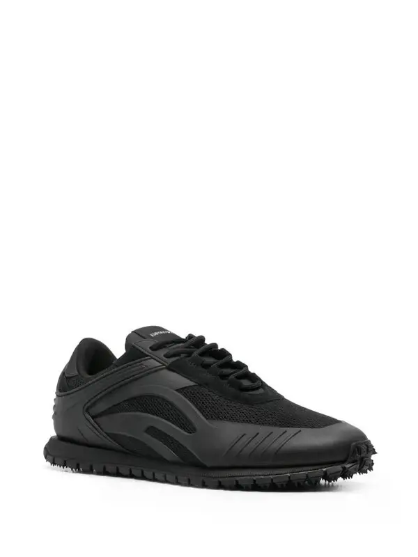 Emporio Armani Panelled Lace-up Sneakers