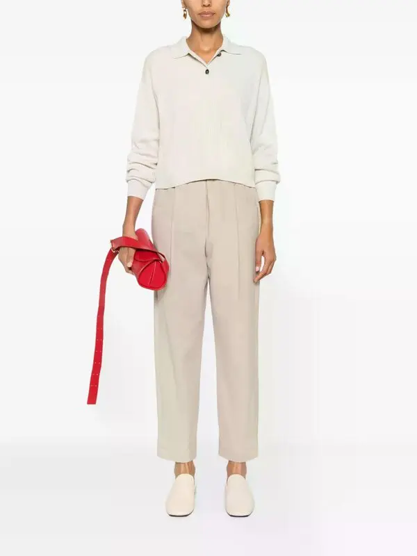 Brunello Cucinelli Cropped Tapered Track Pants