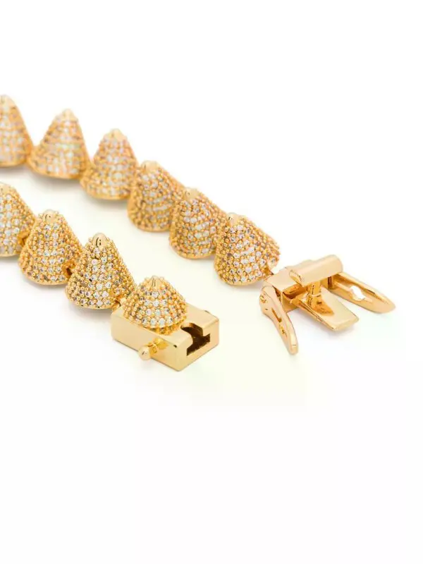 Eddie Borgo Pavé Cone Bracelet - Gold