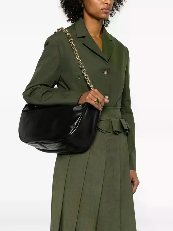 Fabiana Filippi Eyelet-detail Mini Leather Tote Bag