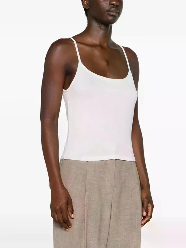 TEDDY CASHMERE Rapallo Cashmere Tank Top - White