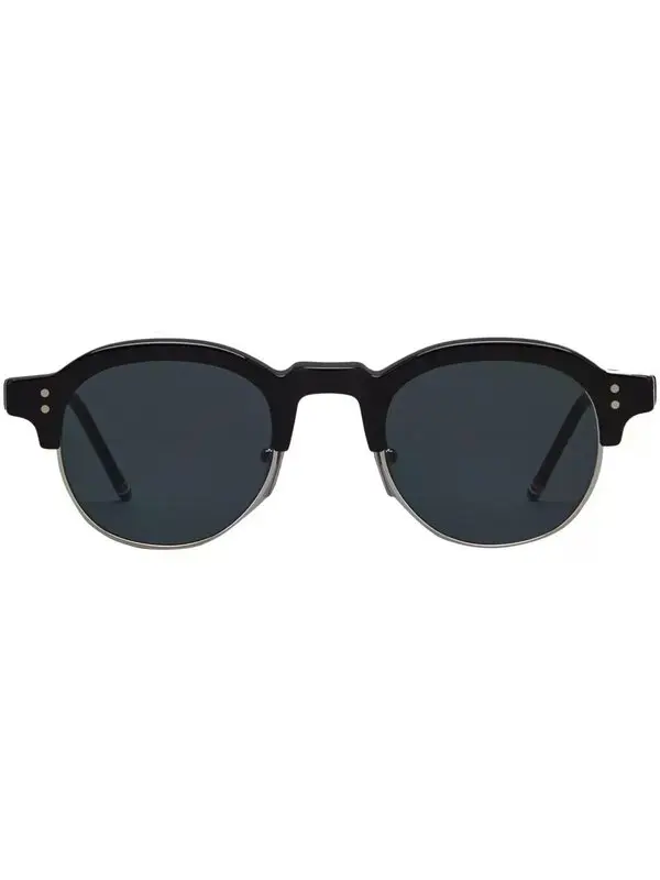 Thom Browne Oval Frame Sunglasses