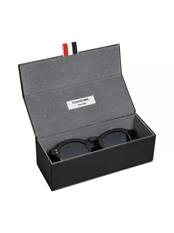 Thom Browne Oval Frame Sunglasses