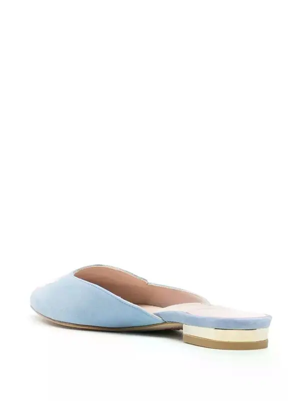 SOPHIA WEBSTER Butterfly Suede Mules