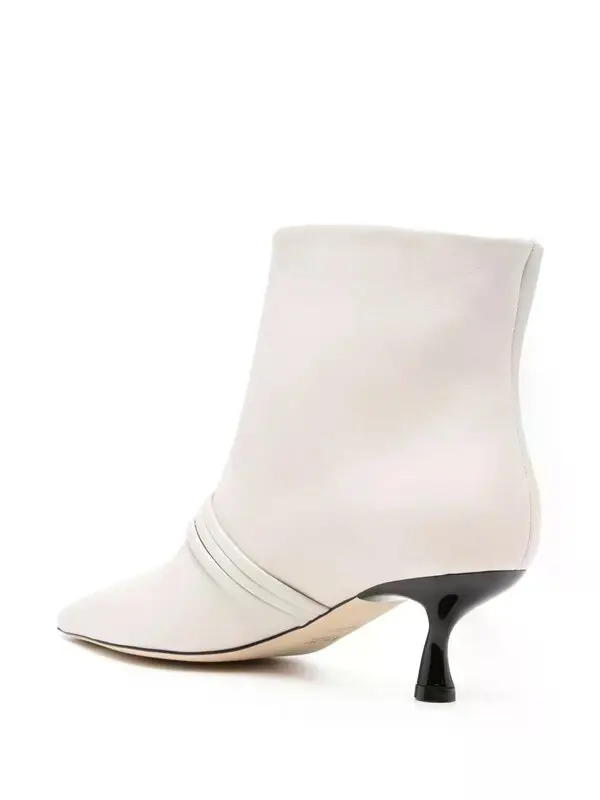 MALONE SOULIERS Lionne 45mm Leather Ankle Boots