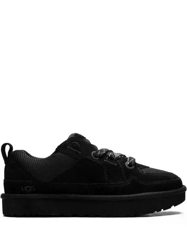 UGG Lowmel Suede Sneakers - Black