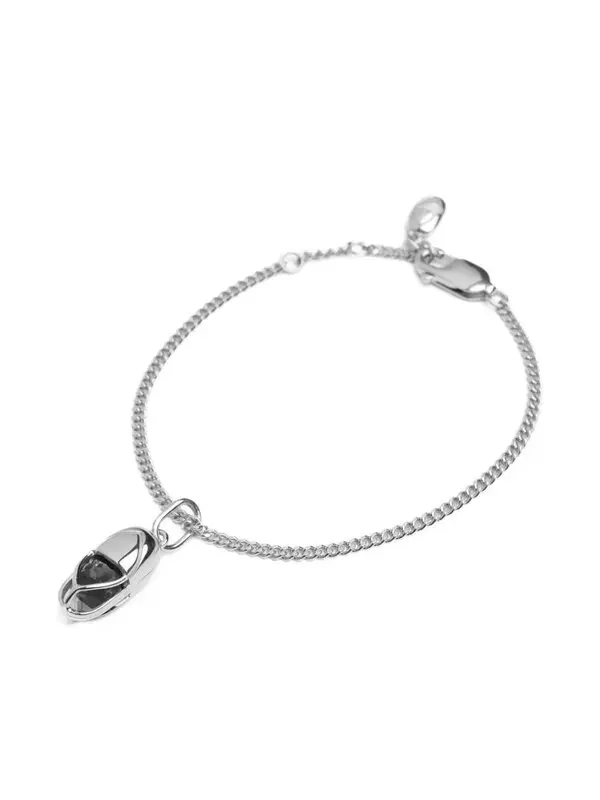 CAPSULE ELEVEN Tone Pendant Detail Bracelet - Silver