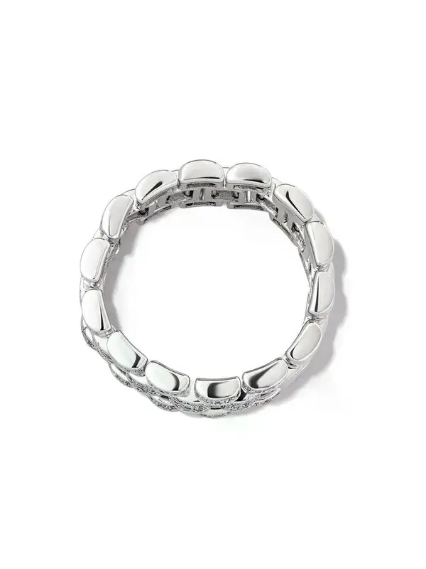 Shay 18k White Gold Diamond Ring - Silver