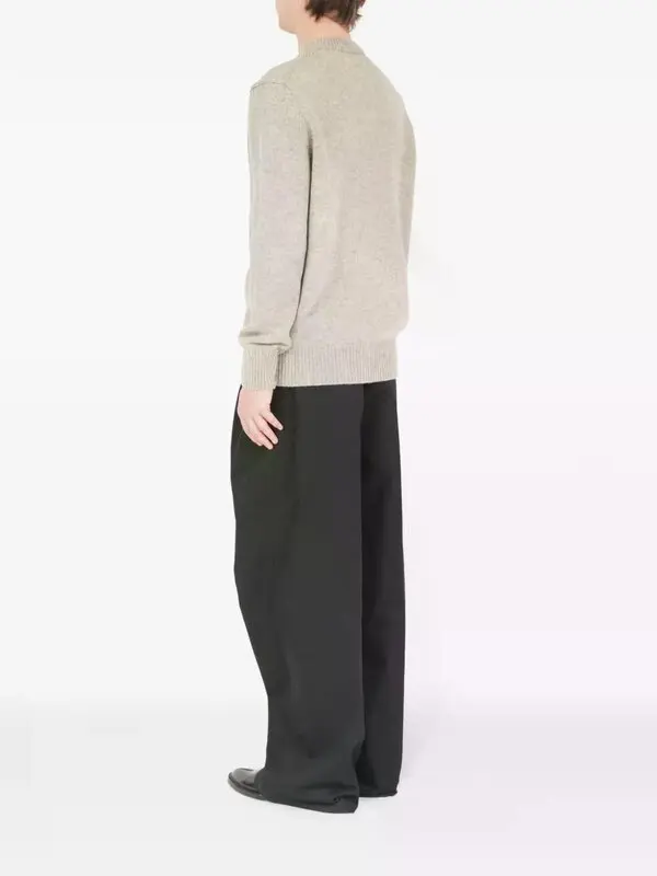 MAISON MARGIELA Crew Neck Four-stitch Jumper