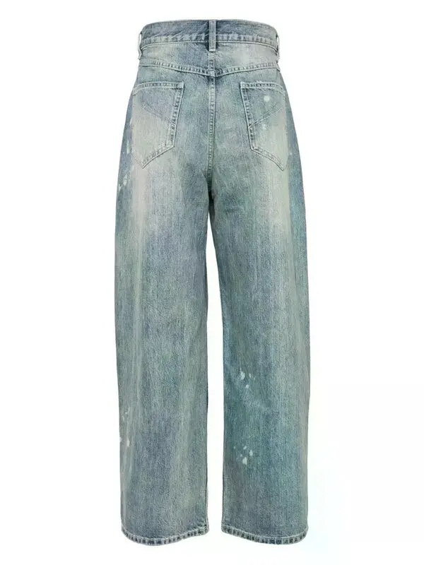 CROQUIS Retro Straight-leg Jeans