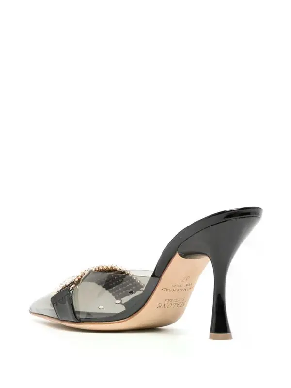 MALONE SOULIERS Joelle 90mm Leather Mules