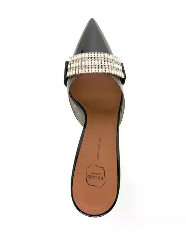 MALONE SOULIERS Joelle 90mm Leather Mules