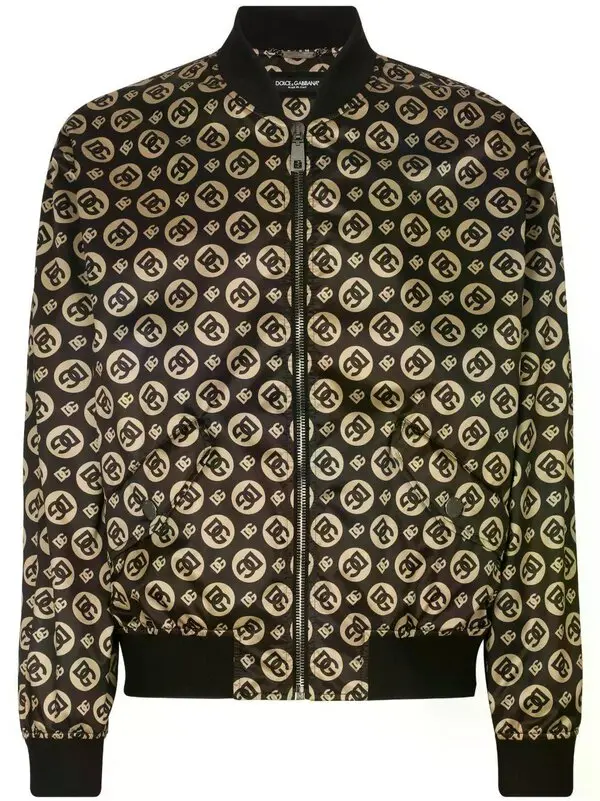 Dolce & Gabbana Logo-print Bomber Jacket