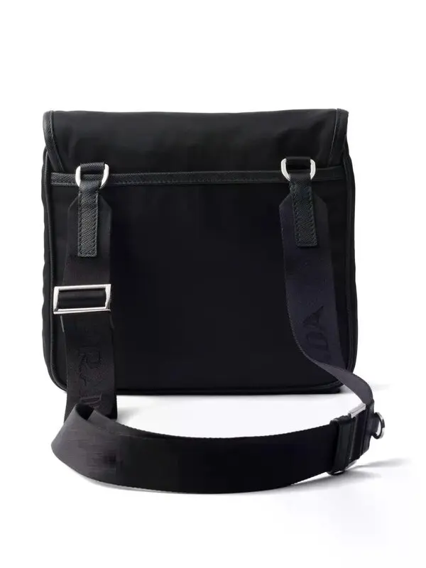 Prada Re-nylon And Saffiano Leather Shoulder Bag