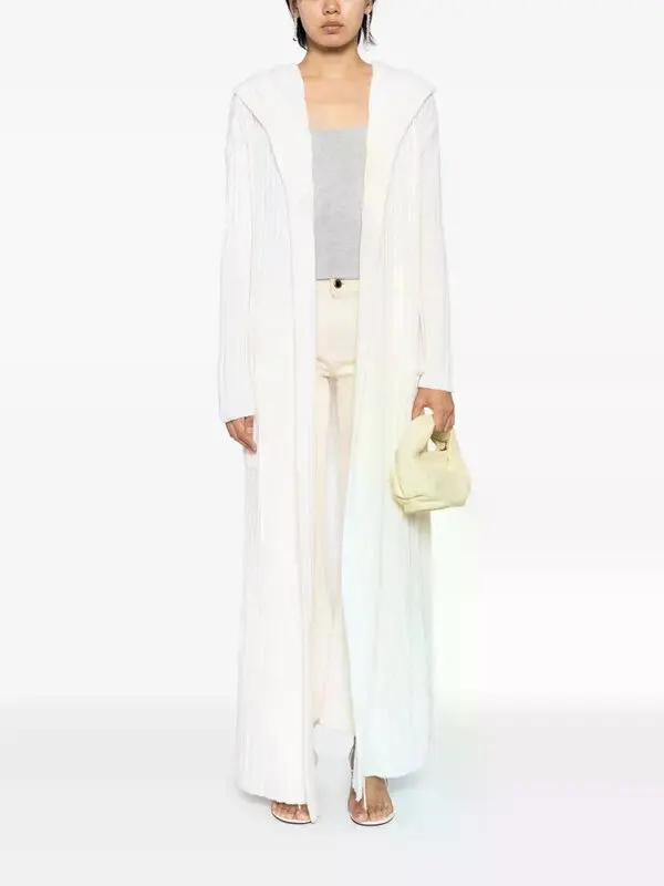 TEDDY CASHMERE Amalfi Cardigan-coat In Cashmere - Neutrals