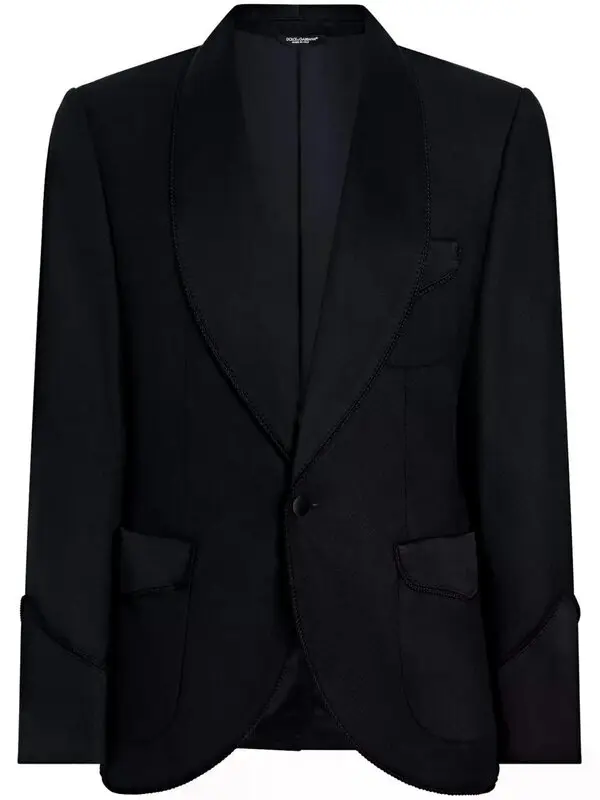 Dolce & Gabbana Shawl-lapels Blazer - Blue